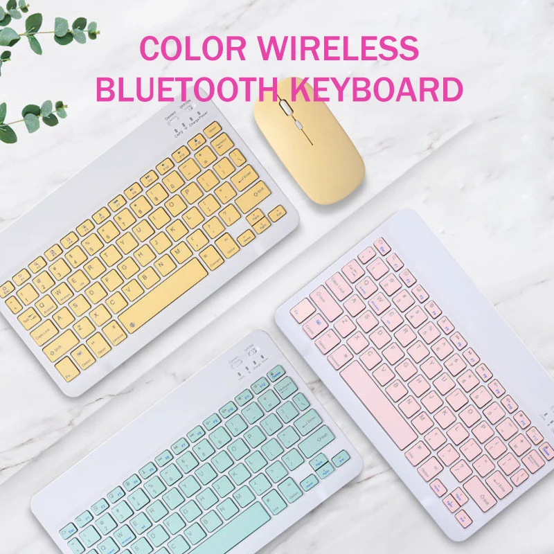 Wireless-Mouse-Wireless-Keyboard-Mini-Bluetooth-Keyboard-English ...