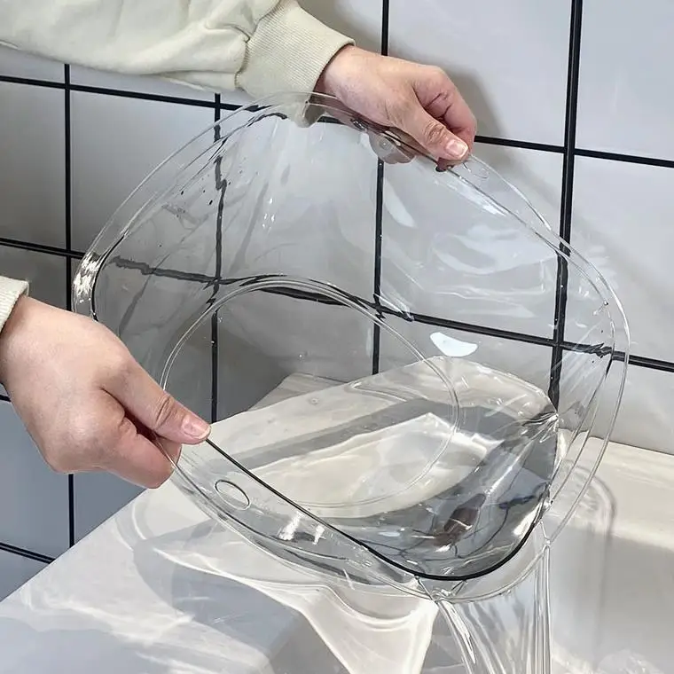 Washstand-Transparent-Thickened-Washbasin-Household-Large-Plastic-Wash ...