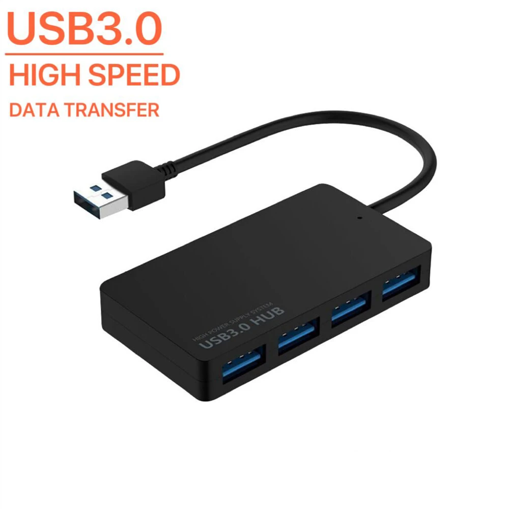 High Speed Usb 3.0 Hub Multi Usb Splitter 4 Ports Expander Multiple Usb ...