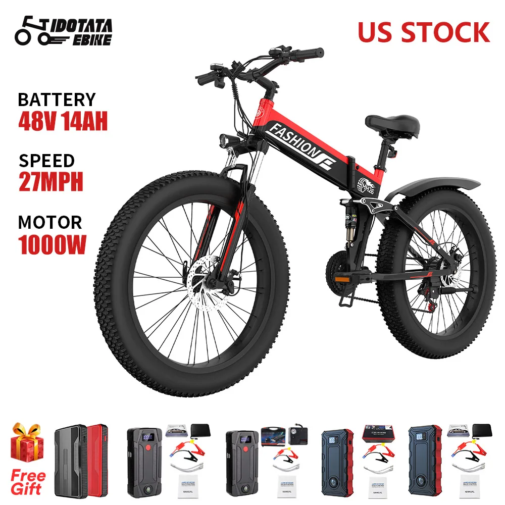 E Folding Mountain Bike 1000w | Electric Bike 1000 W Folding - Folding ...