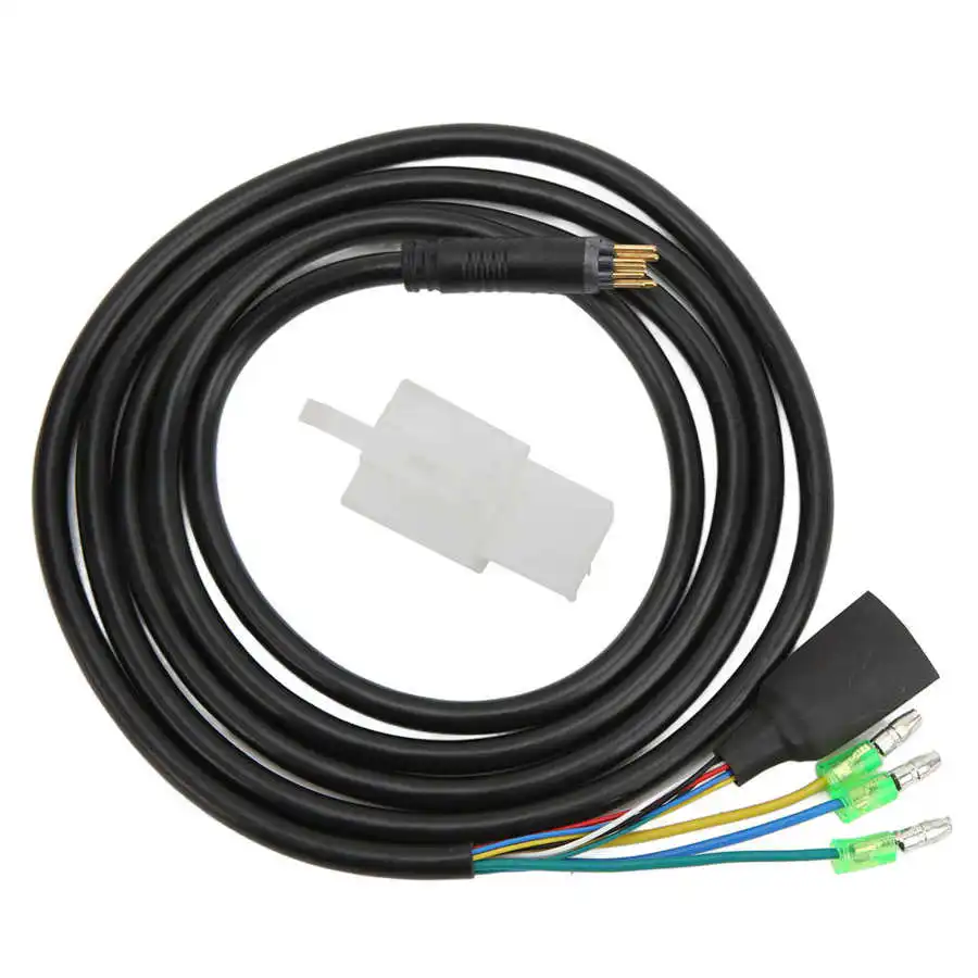 60/130/160cm Electric Bike 9 Pin Motor Convert Extension Cable Cord ...
