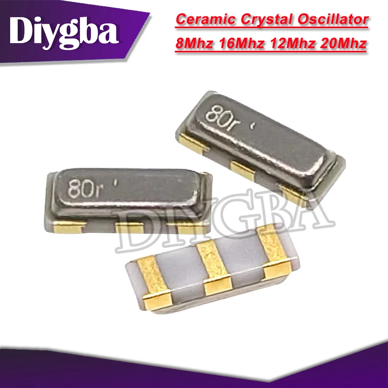10PCS-Ceramic-Crystal-Oscillator-3213-8Mhz-12Mhz-20Mhz-16MHZ-8-000MHZ ...