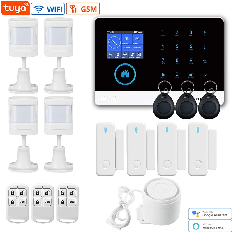 Alarm-System-Wireless-Wifi-GSM-Home-Security-Alarm-System-Tuya-Smart ...
