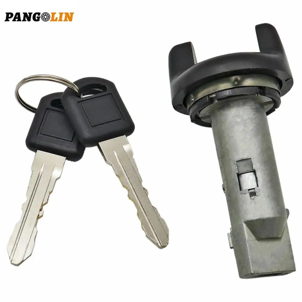 New Universal Ignition Key Switch Lock Cylinder Repair Kit With 2 Keys ...