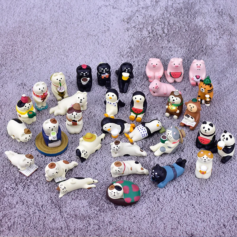 Japan Zakka Shiba Inu Japan Miniature Figurines Resin Craft Bookshelf ...