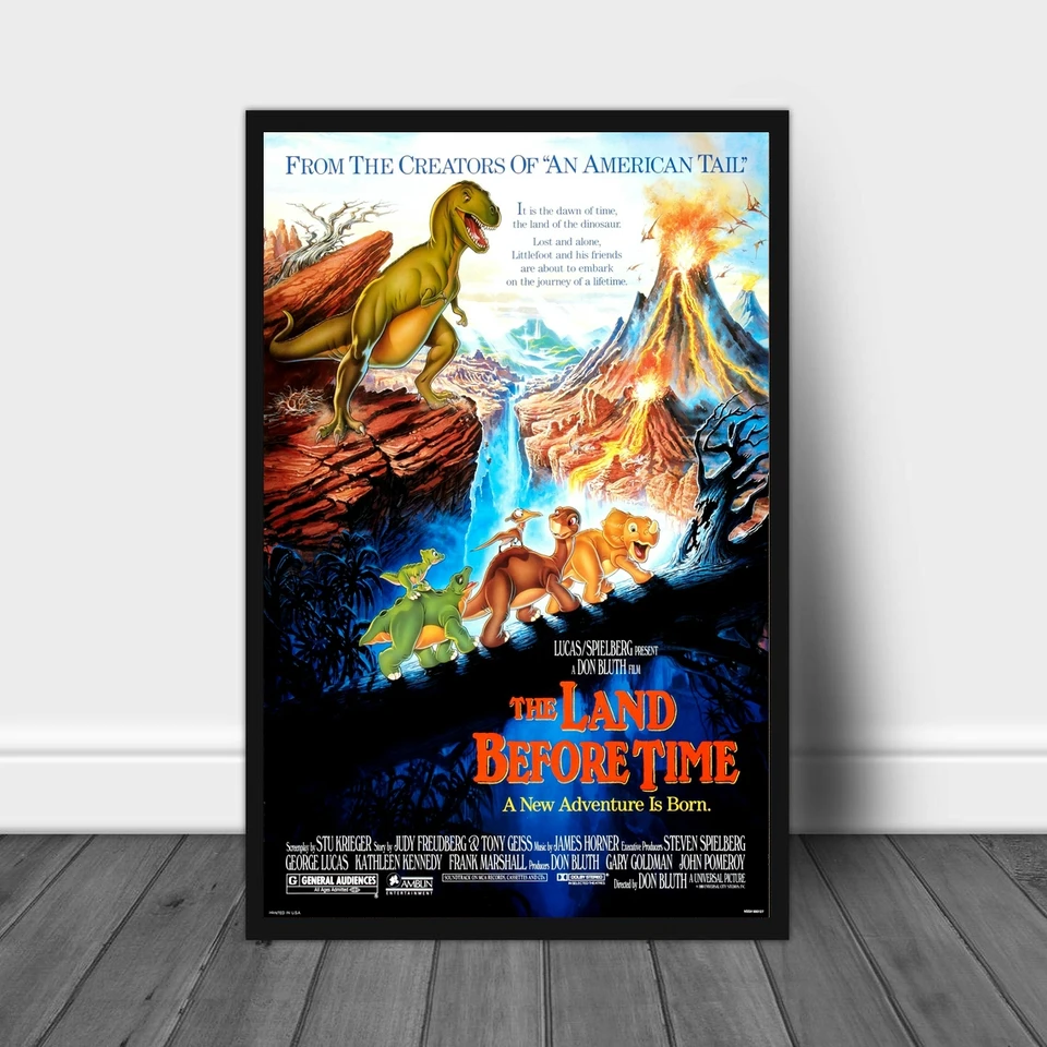 Land Before Time Movie Poster
