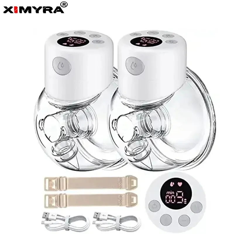 XIMYRA S12 Hands Free Electric Breast Pumps Mother Milk Extractor ...