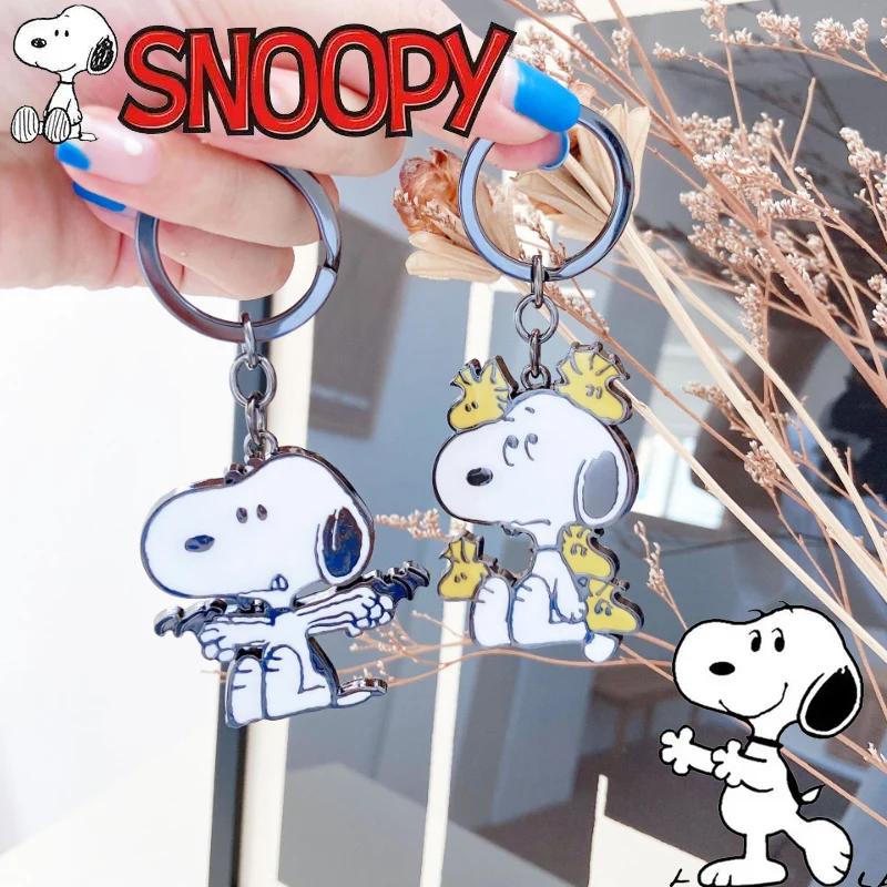 Snoopy-Spike-Kawaii-Metal-Keychain-Cute-Creative-Practical-Small-Gift ...