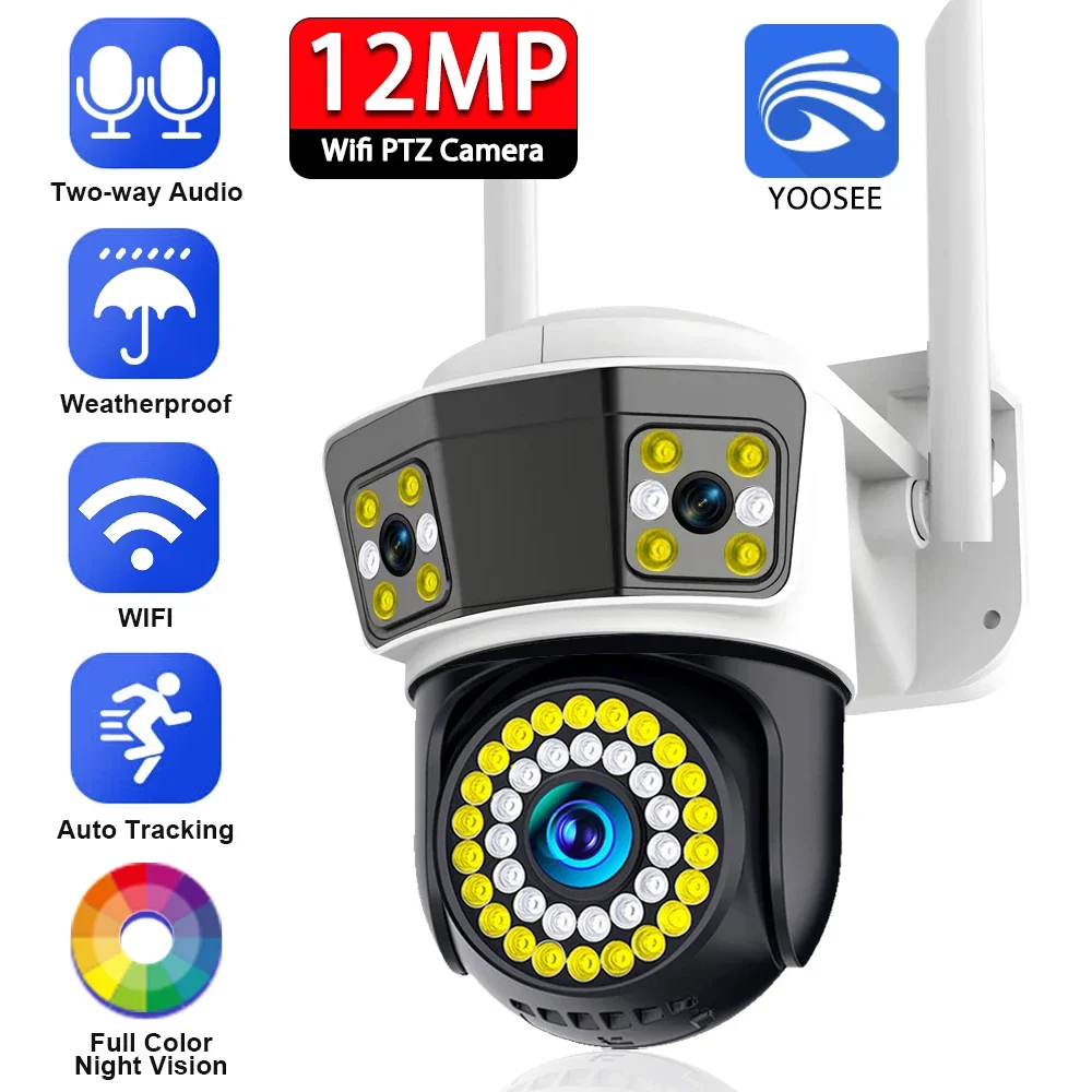 WiFi-PTZ-Security-Camera-12MP-Outdoor-Three-Lens-with-Auto-Tracking ...