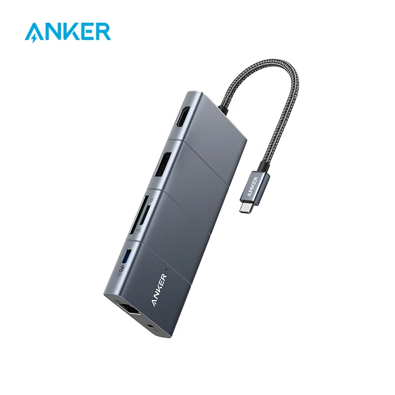 Anker USB C Hub, PowerExpand 11-in-1 Docking Station, with 4K@60Hz HDMI ...