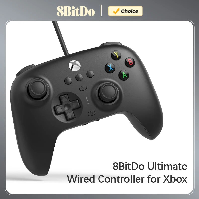 8BitDo-final-controlador-com-fio-Gamepad-USB-com-joystick-Xbox-Series-S ...