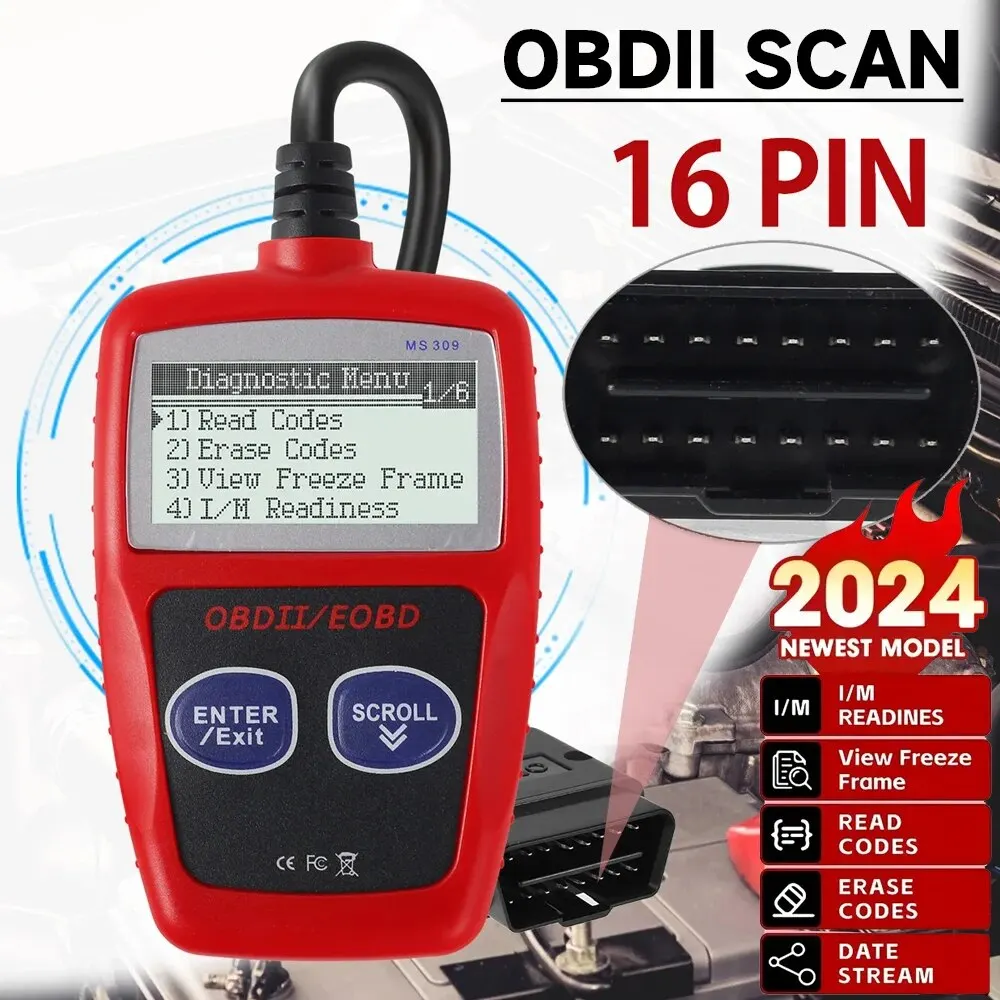 Ms309 auto fehler code leser genaue motor diagnose scanner tools canner