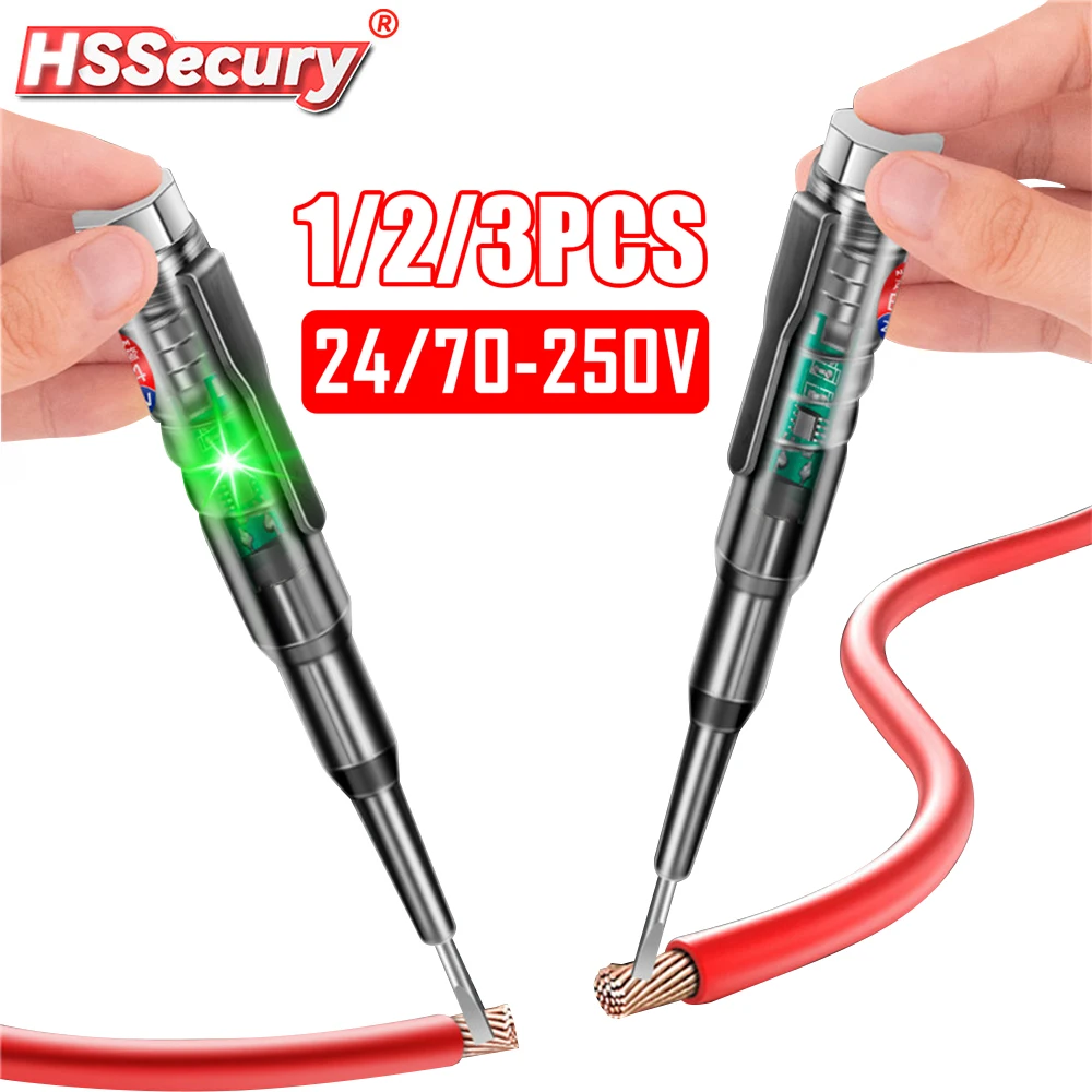 Probador de voltaje inteligente de 1/2/3 piezas, bolígrafo Detector de ...
