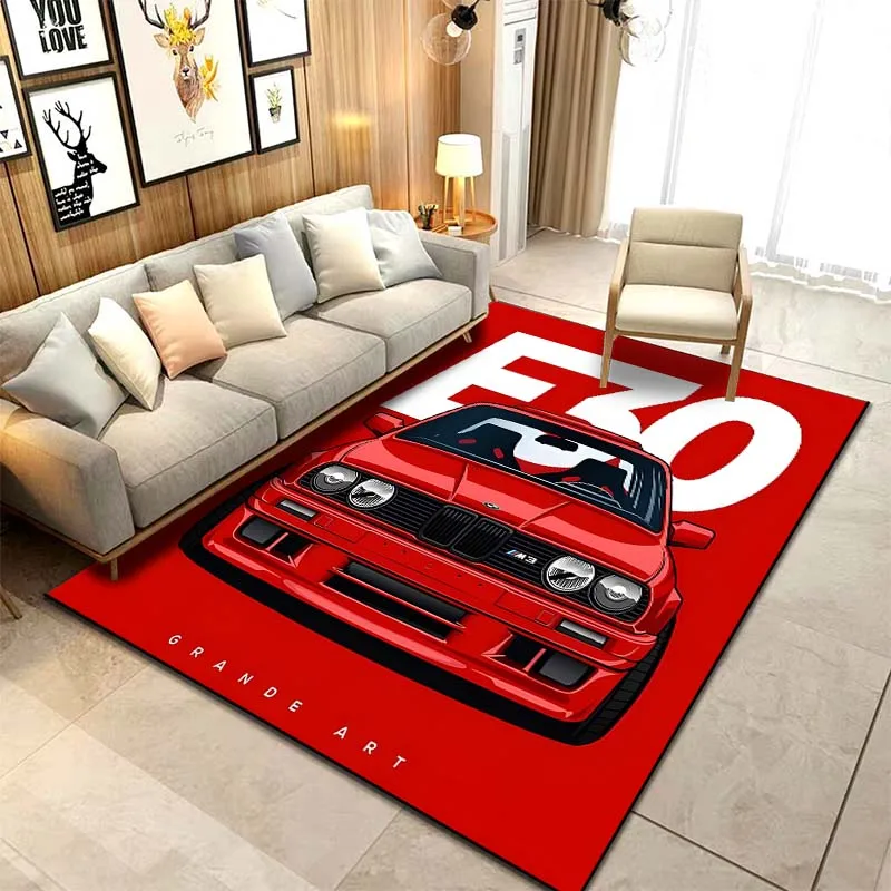15-Sizes-Classic-Car-E30-Pattern-Rug-Carpets-Bedroom-Living-Room ...