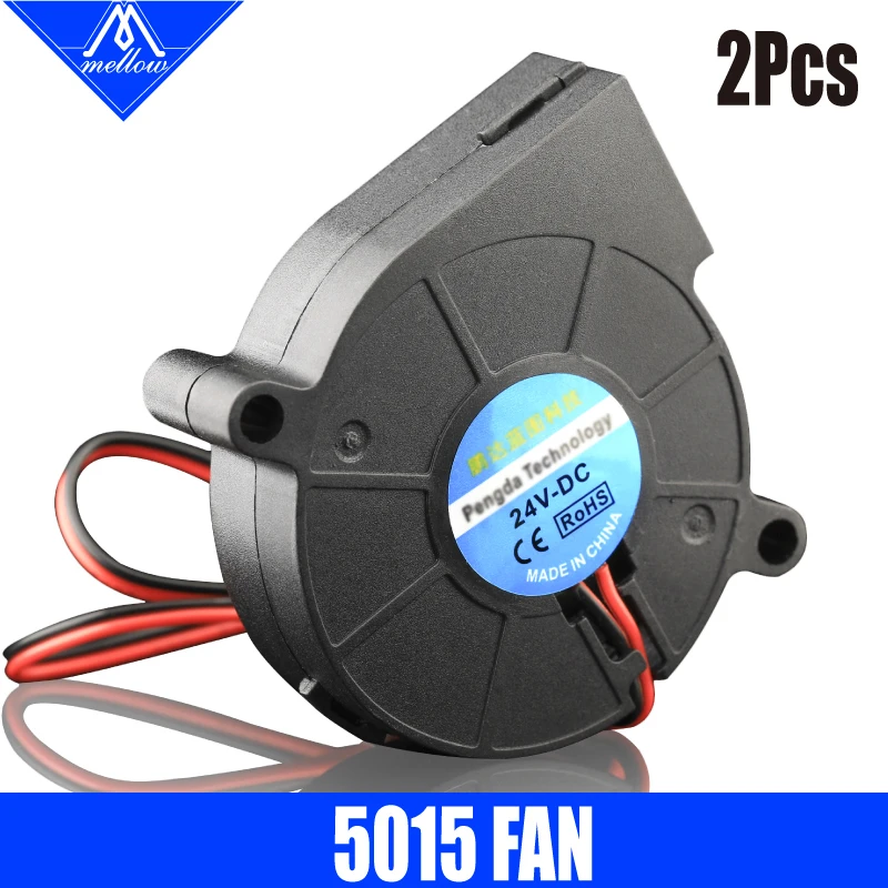 Mellow-2-pcs-lot-3D-Printer-Fan-5015-12V-24V-0-15A-Sleeve-Bearing ...