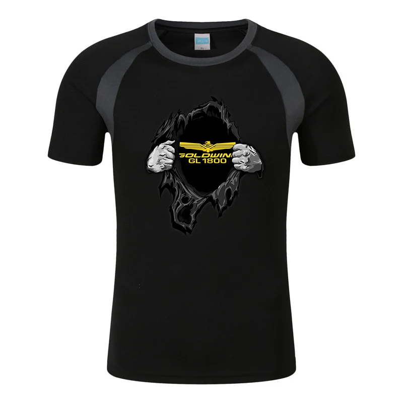 GOLDWING-T-Shirt-Manches-Courtes-et-Col-Rond-pour-Homme-V-tement ...