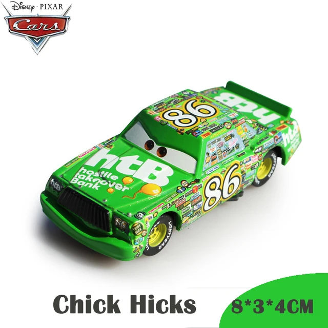 Pixar Cars Disney Car Competition Support Change Tire Car Guido Model ...