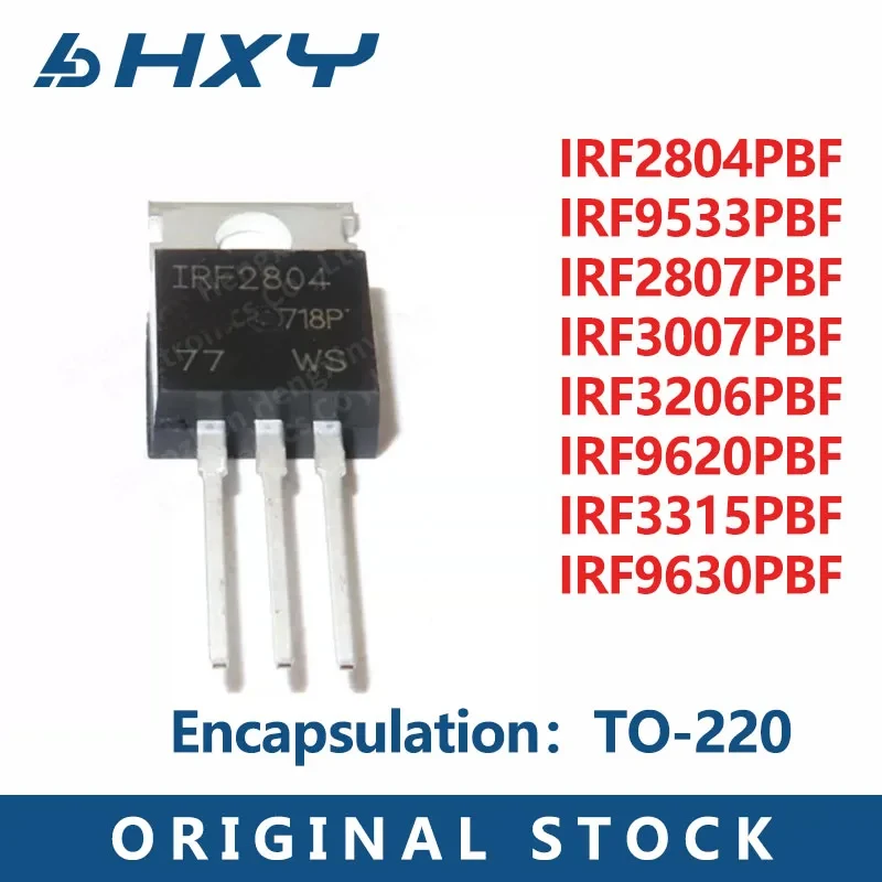 10PCS-IRF2804PBF-IRF9533PBF-IRF2807PBF-IRF3007PBF-IRF3206PBF-IRF9620PBF ...
