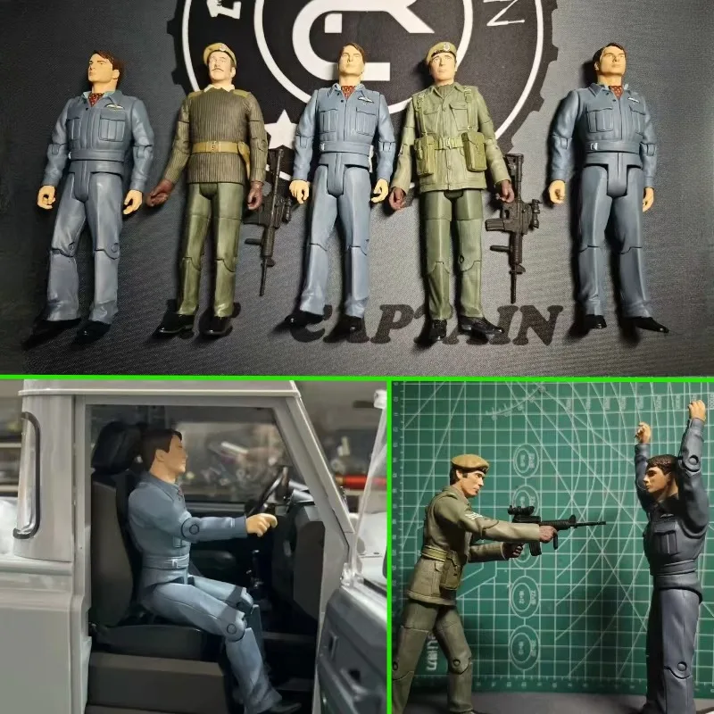 1/10 RC Crawler Car Driver Figure Decoration for Traxxas TRX4 Defender ...