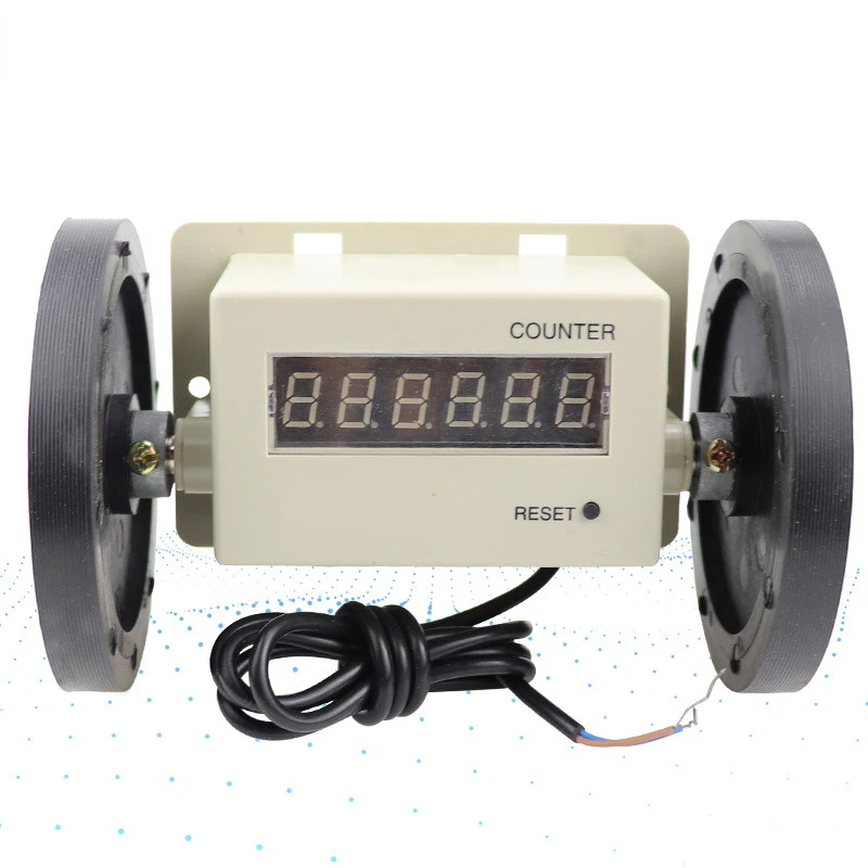 Electronic-digital-meter-counter-power-off-Memory-0-01m-999999m-Length ...