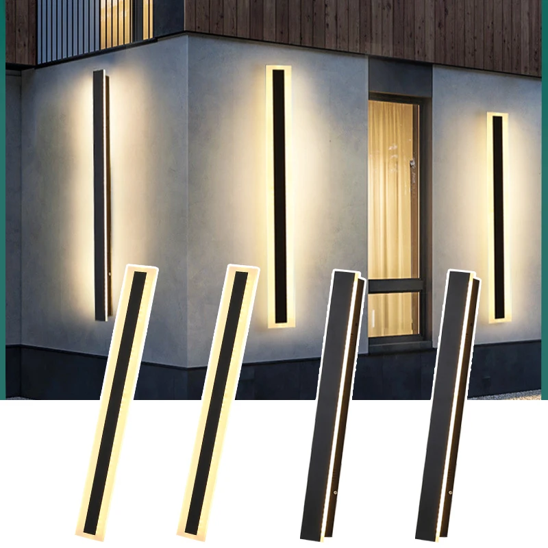 Outdoor Terrace Led Lighting | Exterior Terrace Decoration - Wall ...