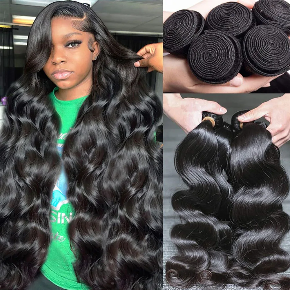 Brazilian-Hair-Weave-Bundles-Loose-Body-Wave-28-30-32-1-3-4-Bundles ...