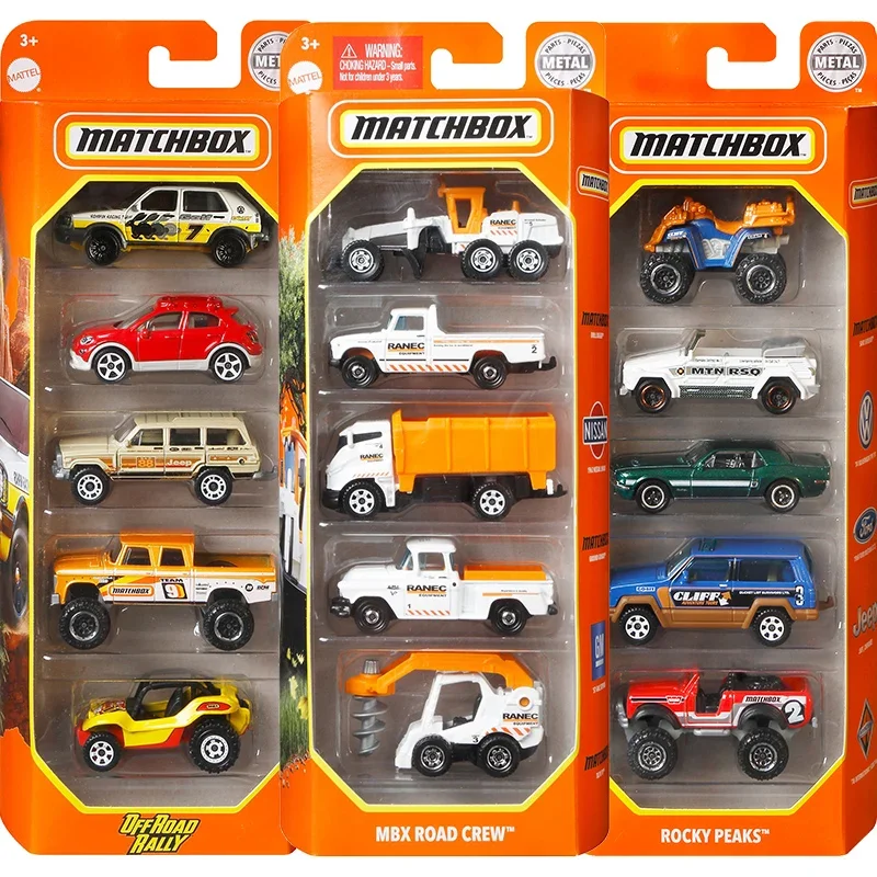 Original-Matchbox-City-Hero-Transport-Car-Five-Pack-Diecast-1-64-Metal ...