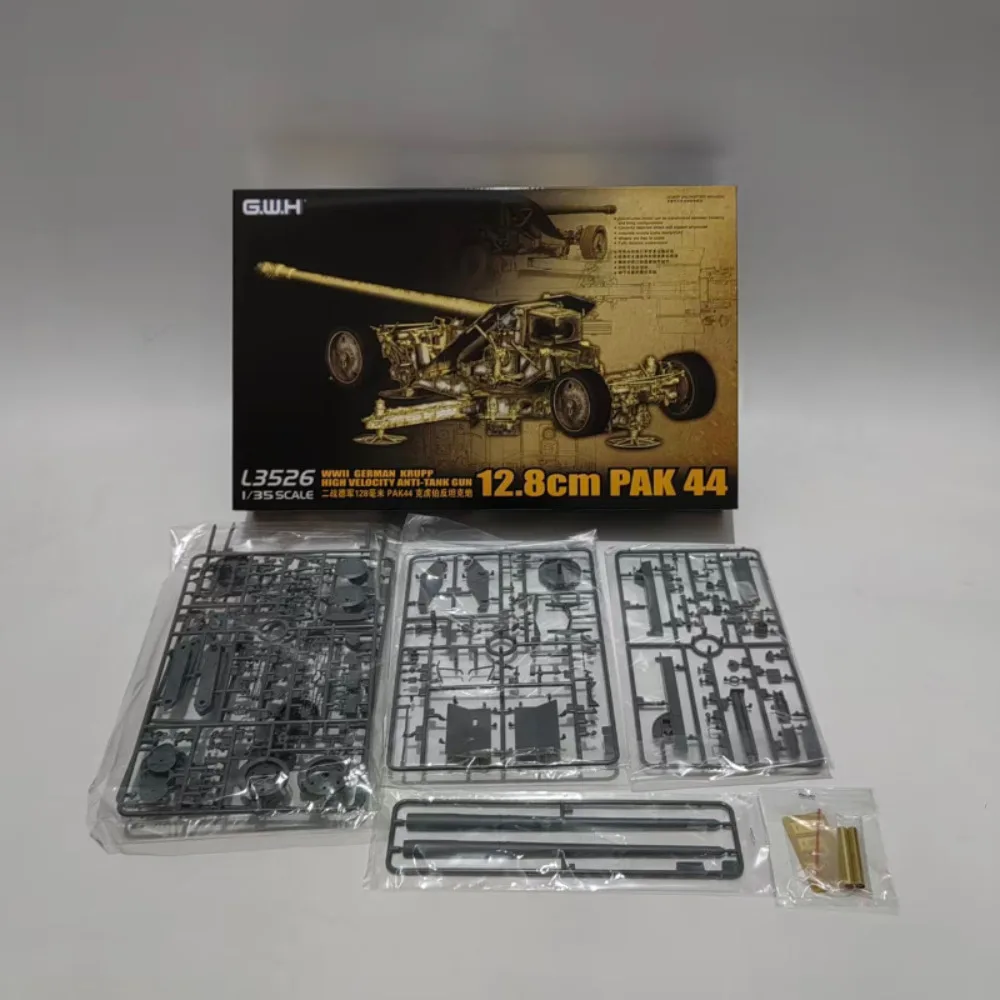 Great Wall Hobby Deutscher Krupp 12,8 cm Pak 44 Hochgeschwindigkeits ...