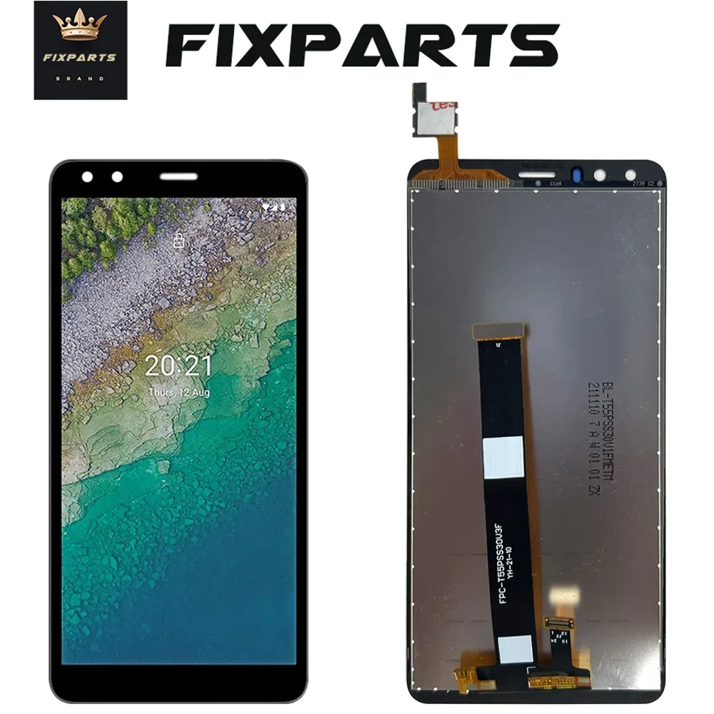 5.45" Tested Well For Nokia C01 Plus LCD Display Touch Screen Digitizer ...