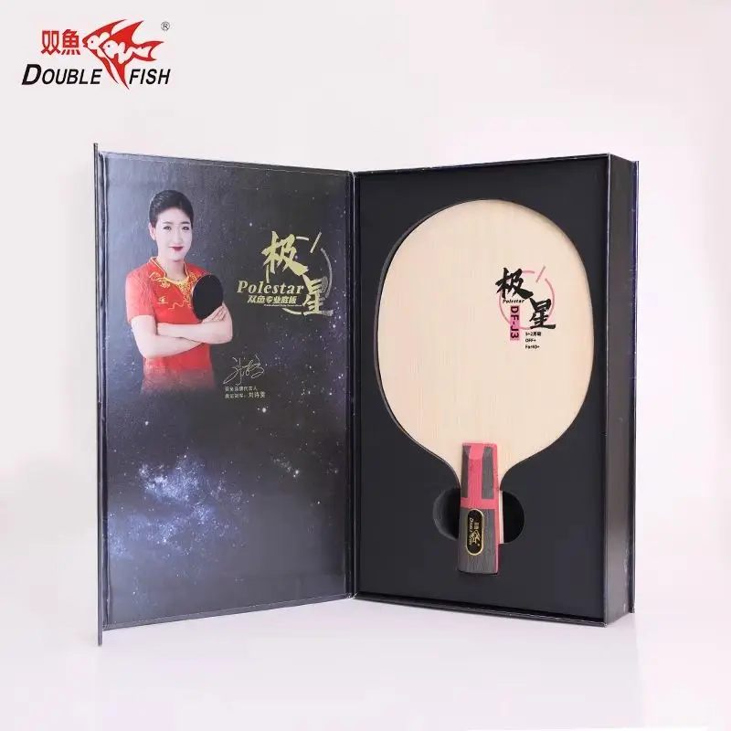 DOUBLE-FISH-Table-Tennis-Racquet-Backboard-Star-Series-Aromatic-Carbon ...