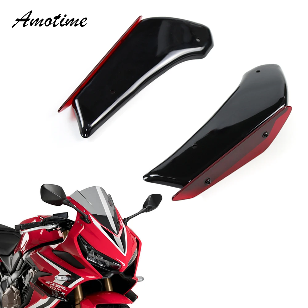 For-HONDA-CBR650-CBR650R-Fairing-Motorcycle-Aerodynamic-Wing-Kit-Fixed ...