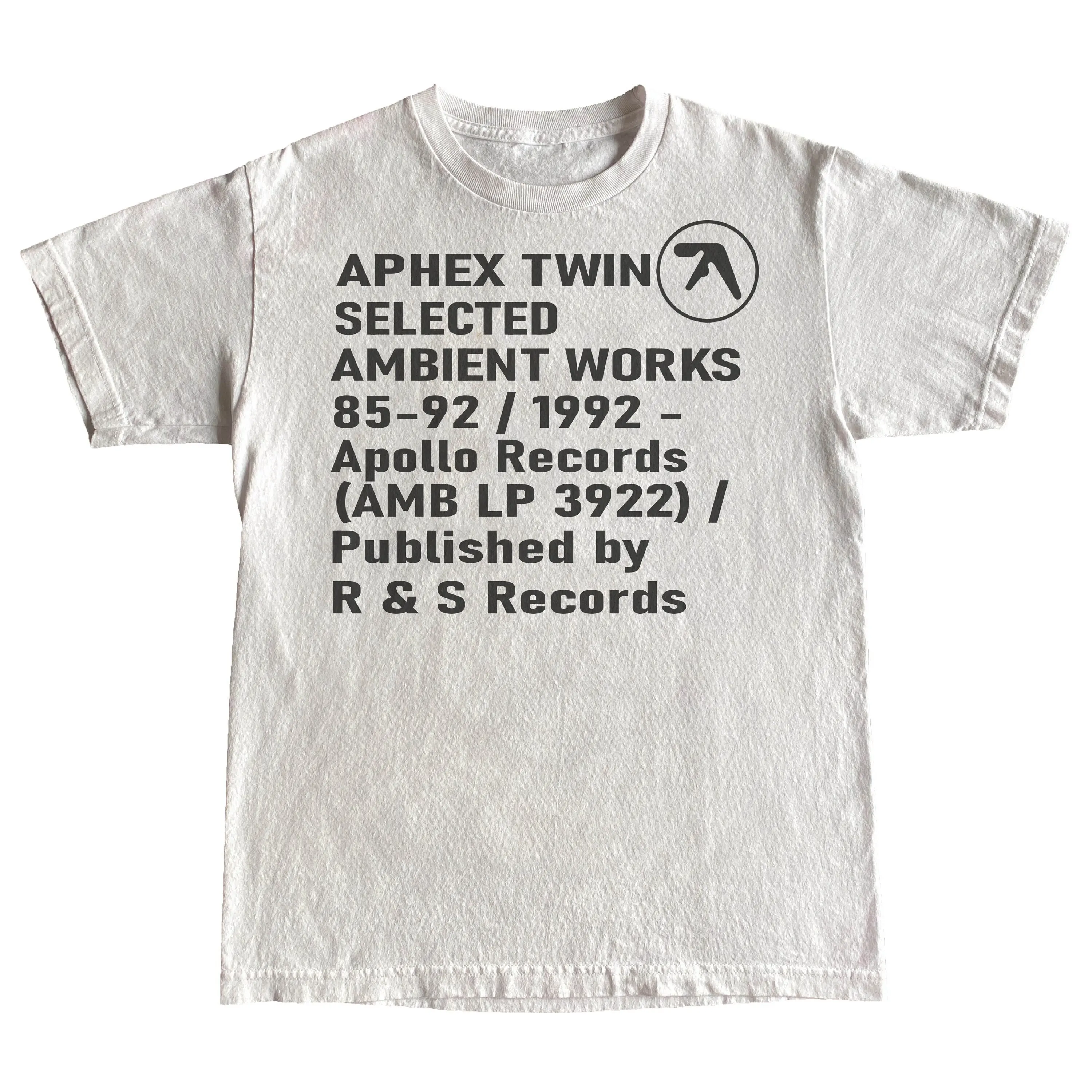 Aphex Twin Ambient Works Records T Shirt - AliExpress 200000343