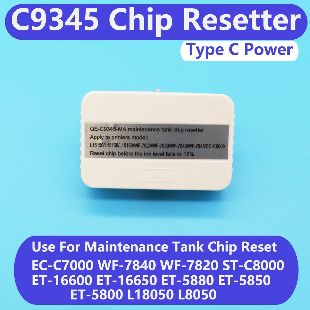 Maintenance-Resetter-Chip-C9345-Tank-For-Epson-18100-L18050-L8050 ...