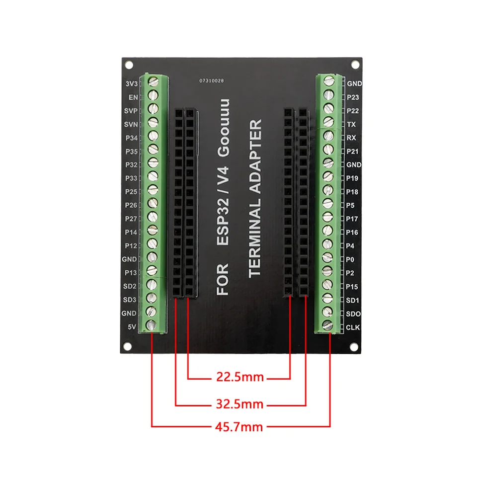 Wled Controller Esp32 Wifi ESP32 Expansion Board Compatible With ESP32 ...