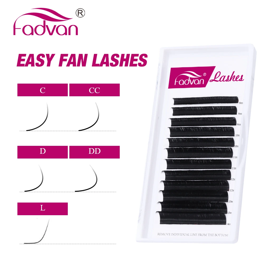 Fadvan Easy Fan Lashes Extension Diy 2d/3d/4d/10d Faux Mink Blooming ...
