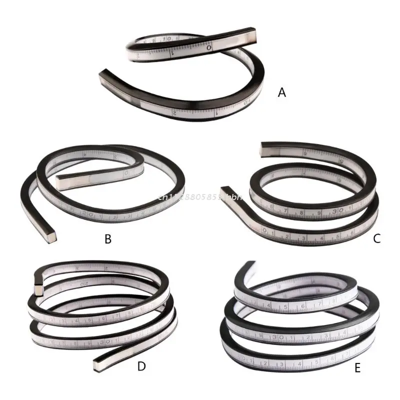 Multi-function-Ruler-Double-sided-Bendable-Ruler-Flexible-Clothing ...