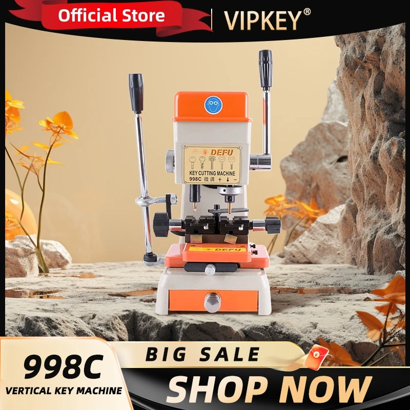 DEFU 998C Key Cutting Machine 220V 110V Key Duplicating Machine for ...