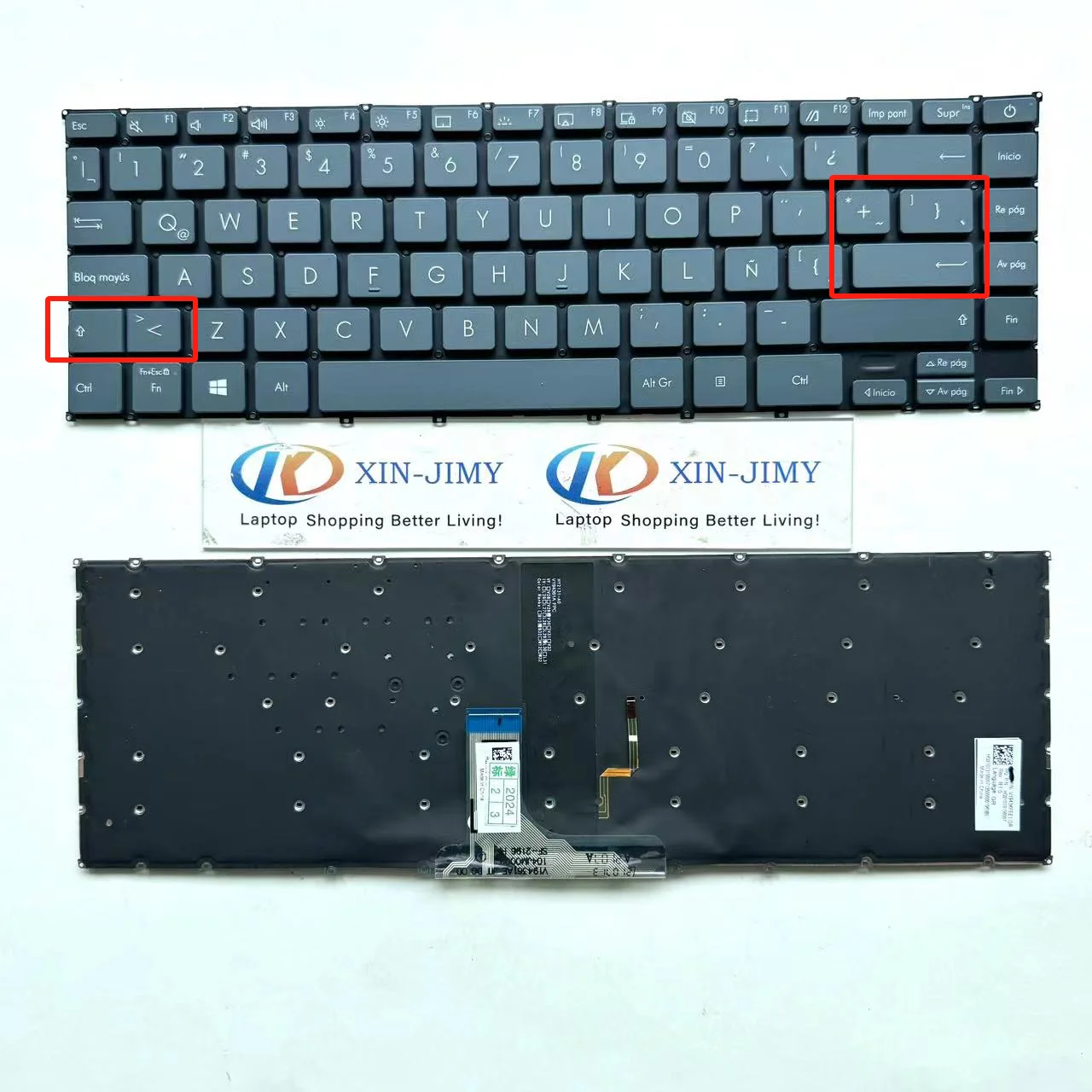 XIN-LA-layout-Backlight-Laptop-Keyboard-For-Asus-ZenBook-UX325-UX325E ...