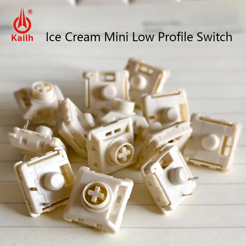 KAILH 1353 helado Mini interruptor de perfil bajo disparo rápido HitBox ...