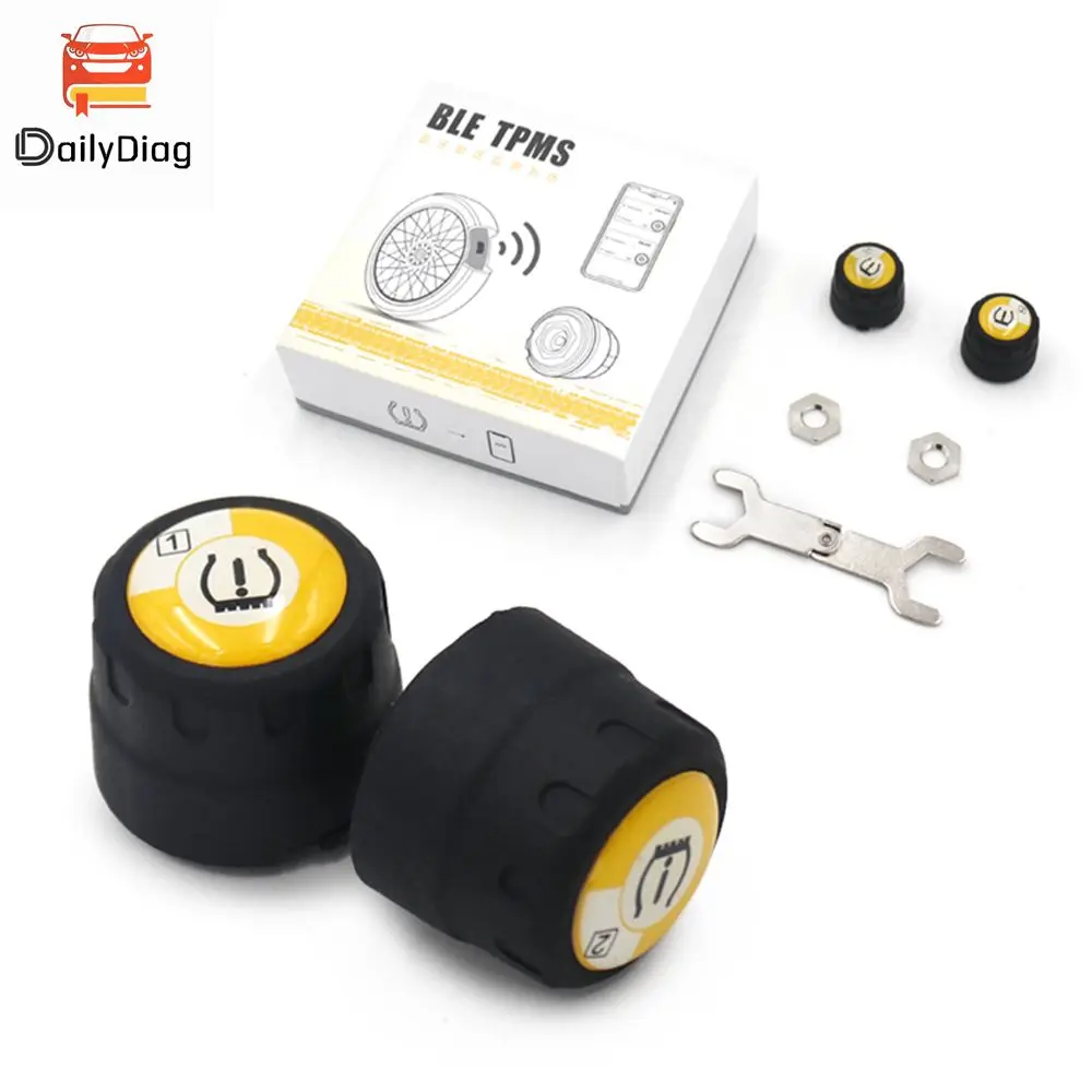 Motorcycle-External-Tire-Pressure-Sensor-BLE-TPMS-Bluetooth-4-0-for ...
