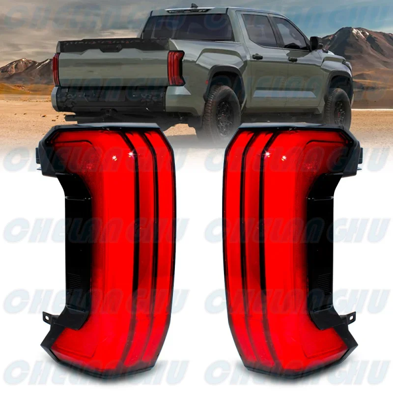 トヨタツンドラ用LEDテールライト,左右のブレーキライト,カーアクセサリー,81550-0c130,81560-0c130,2022 ...