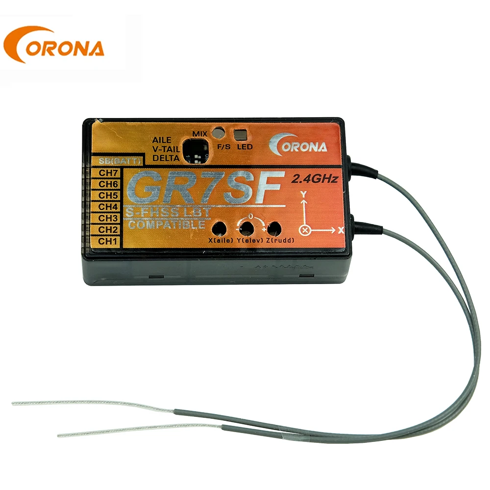 Corona-RC-GR7SF-Futaba-2-4GHz-S-FHSS-FHSS-Compatible-Receiver-for-T6J ...