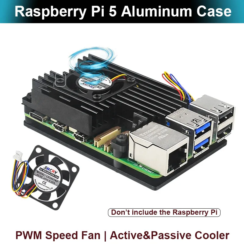 Raspberry-Pi-5-Aluminum-Alloy-Case-Armored-Shell-PWM-Speed-Silent ...