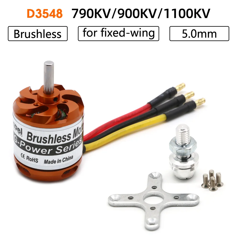 D3548 3548 790KV 900KV 1100KV Brushless Motor 3-5S For Mini ...