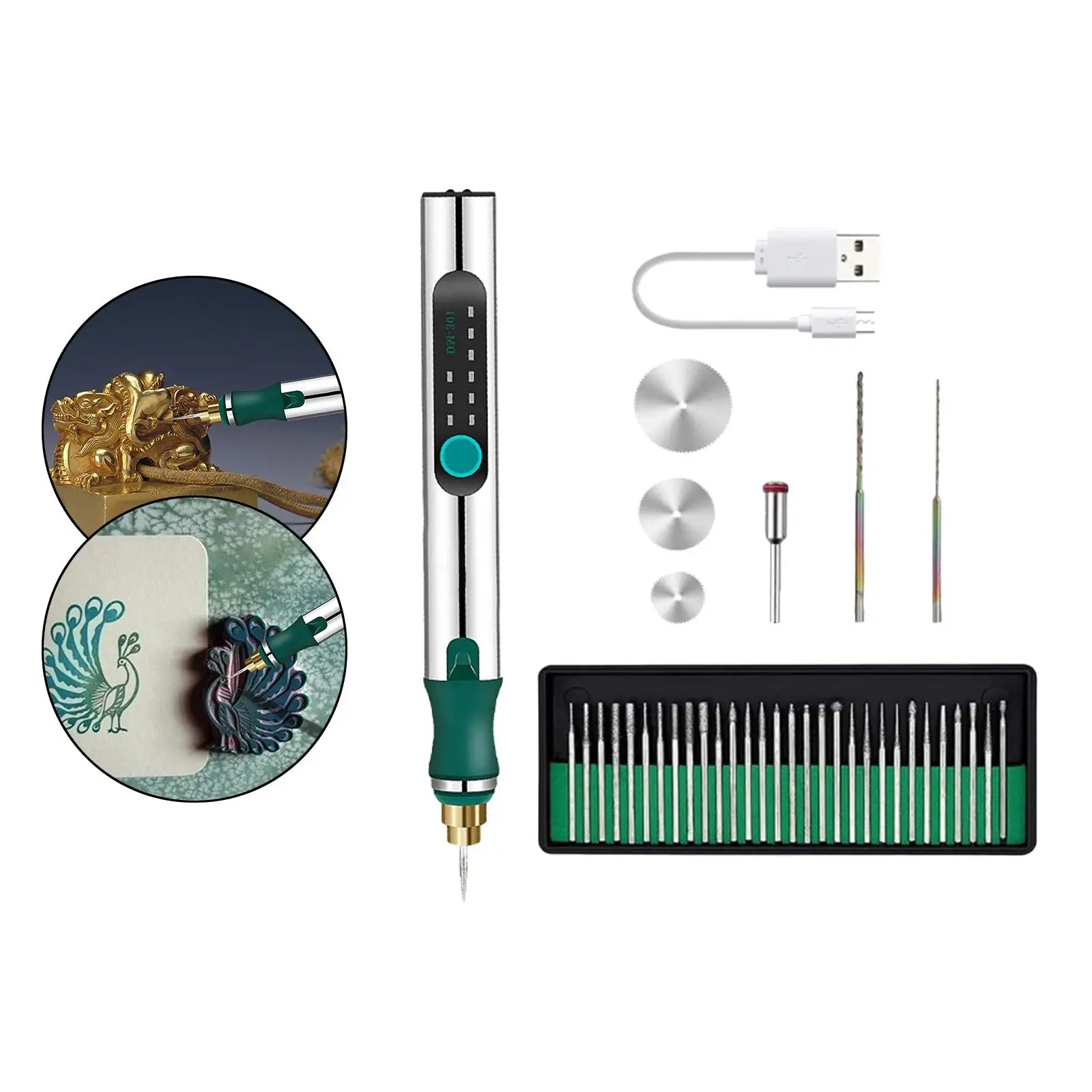 Electric Micro Engraver Pen: The Ultimate Tool for Precision Etching on ...