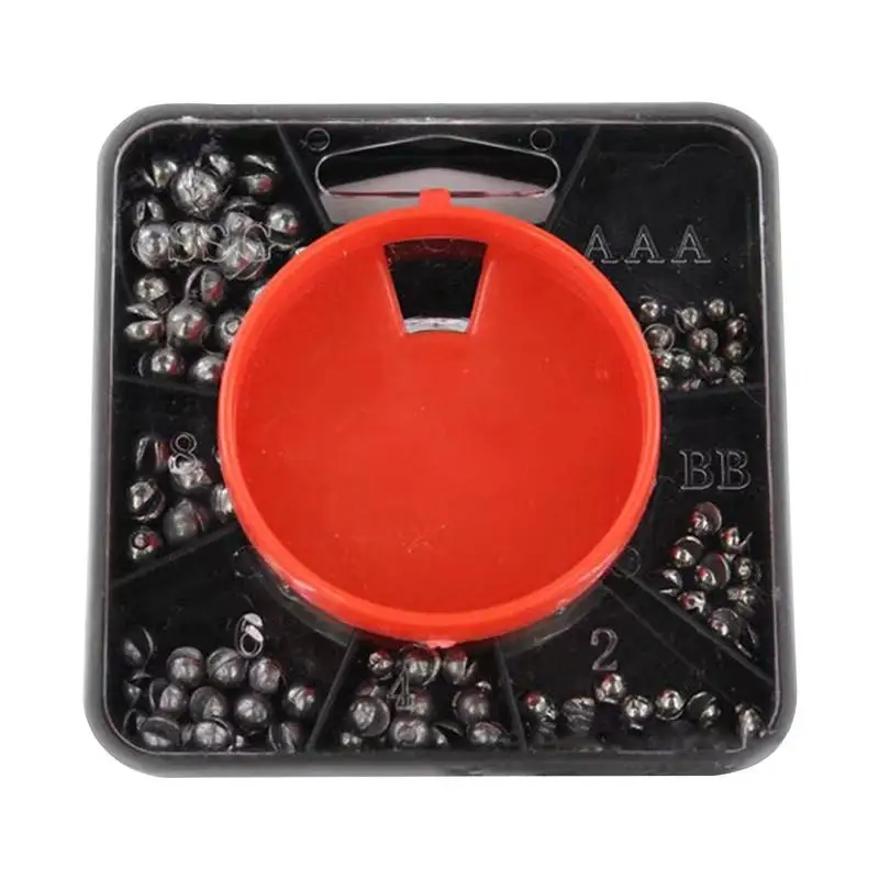 Split-Shot-Fishing-Weights-Metal-Sinkers-Split-Weights-Fishing-Tackle ...