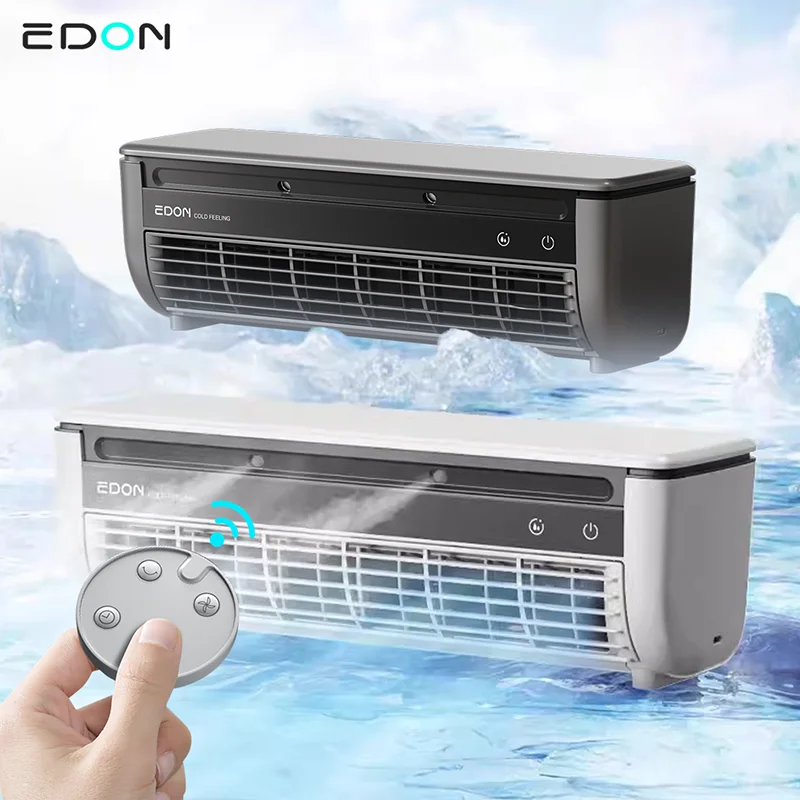 Edon-Desktop-Fan-Wall-Mounted-Air-Conditioning-Fan-Rechargeable ...