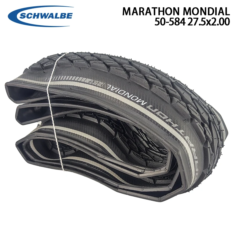 SCHWALBE-MARATHON-MONDIAL-50-584-27-5x2-00-Touring-Bicycle-Tire-Black ...