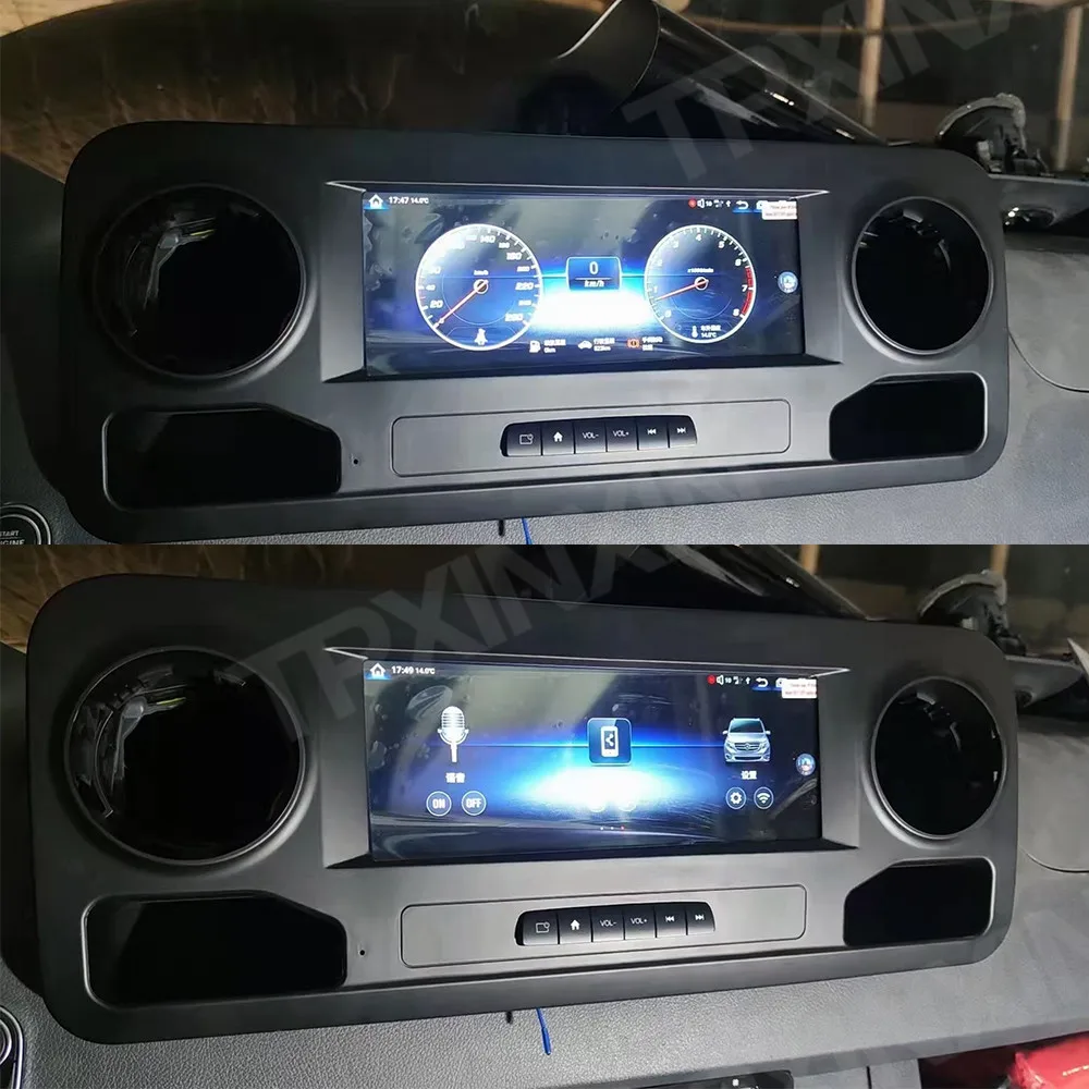 10.25" IPS Android 11 8Core CPU 8G+128G Car GPS Radio For Mercedes Benz ...