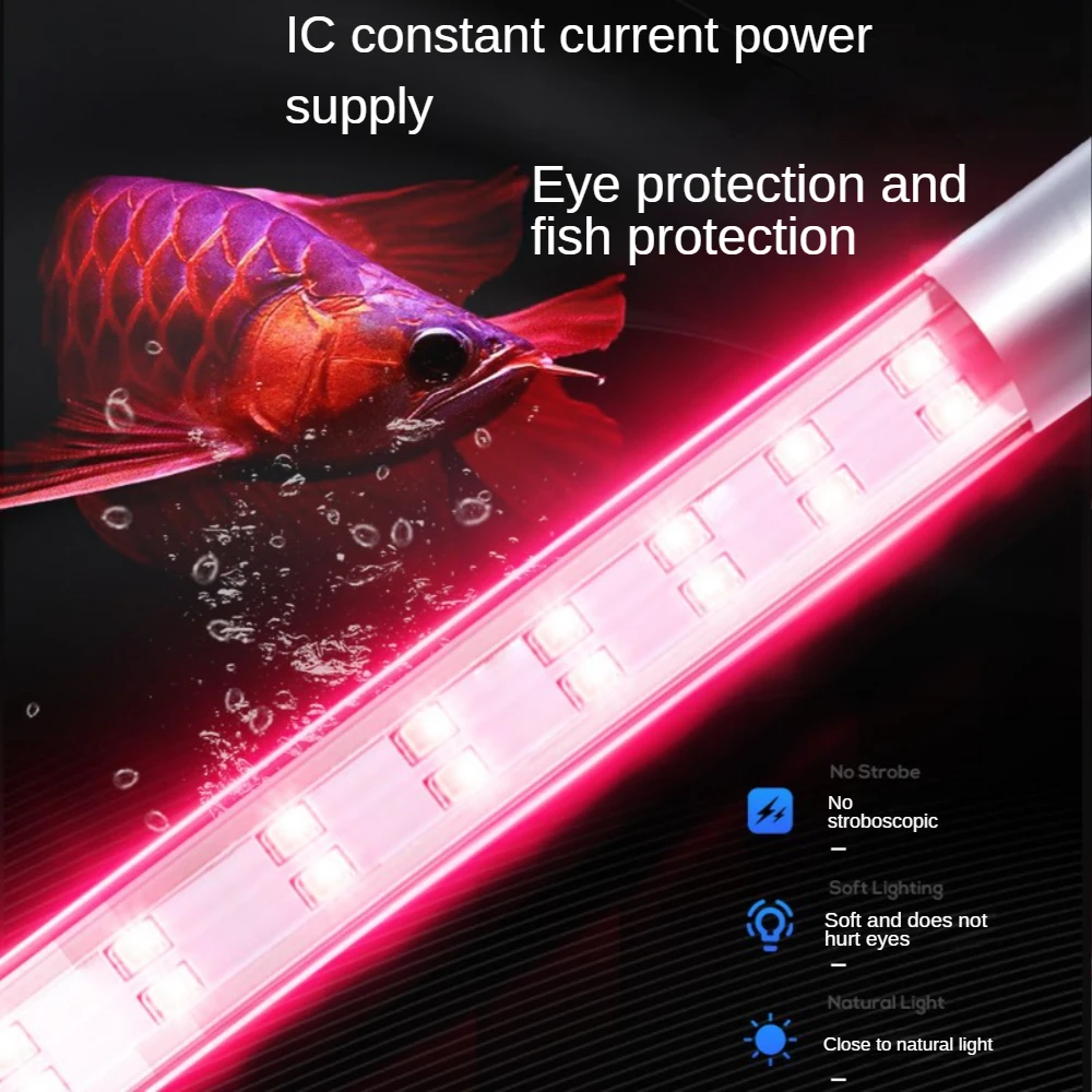 LED-Aquarium-Light-Strip-Submersible-Colorful-Arowana-Fish-Tank-Light ...